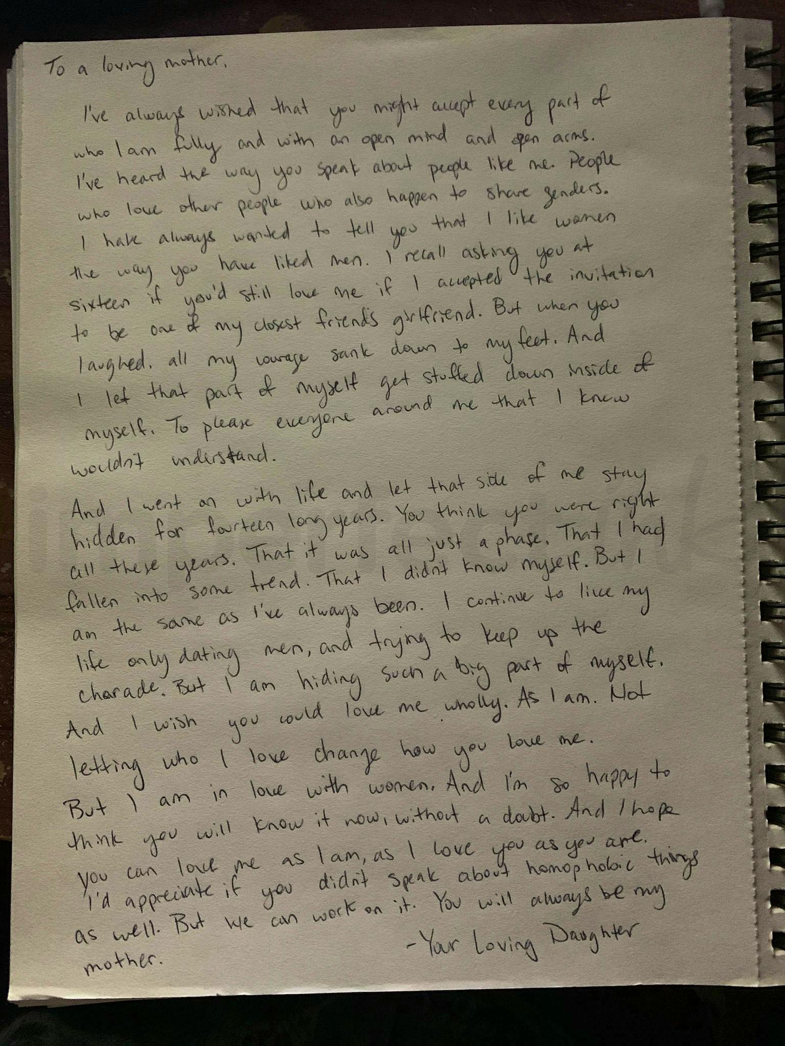 Read Handwritten Sexuality Letters • Imperfect Ink