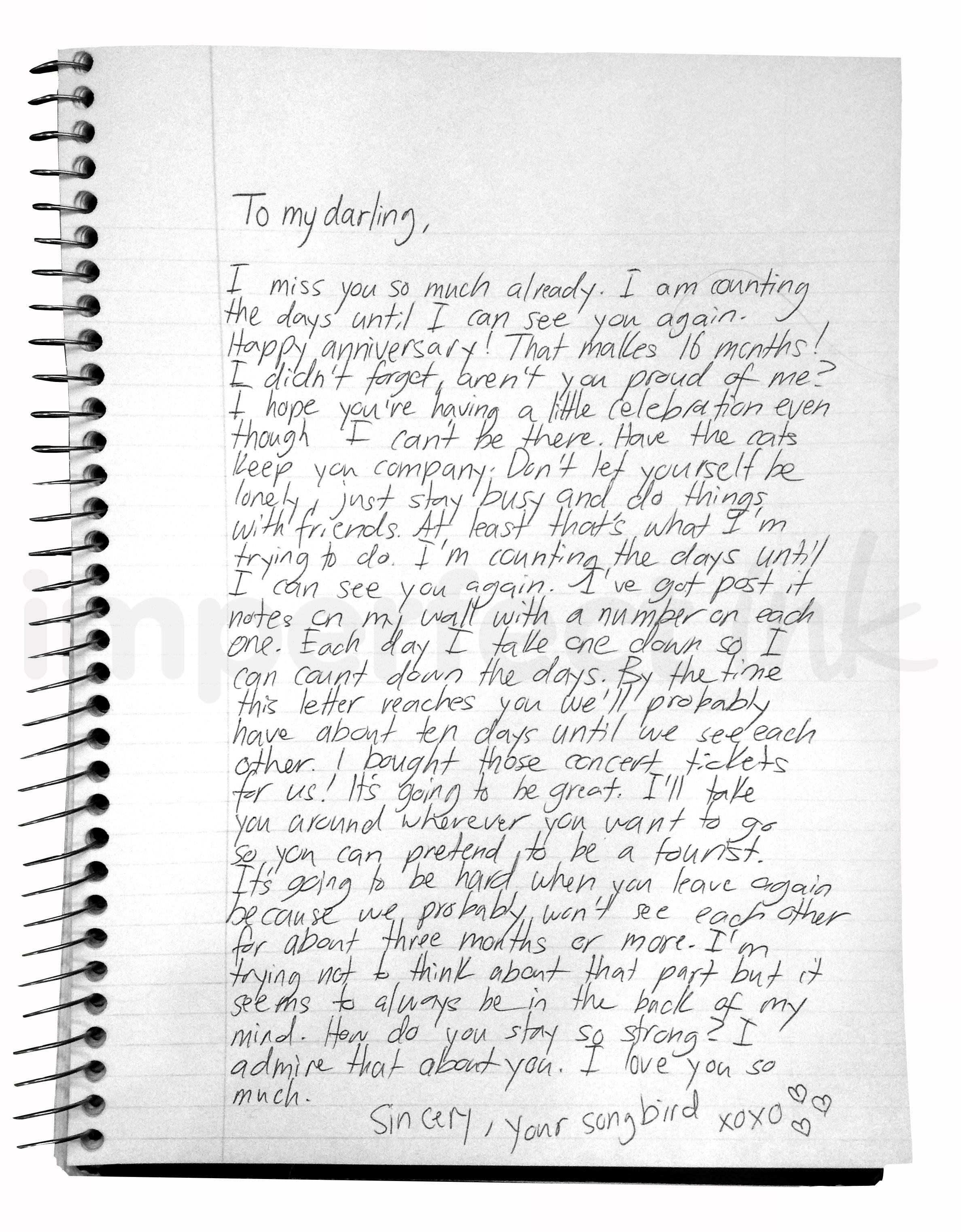 Cute Love Letters For Your Crush