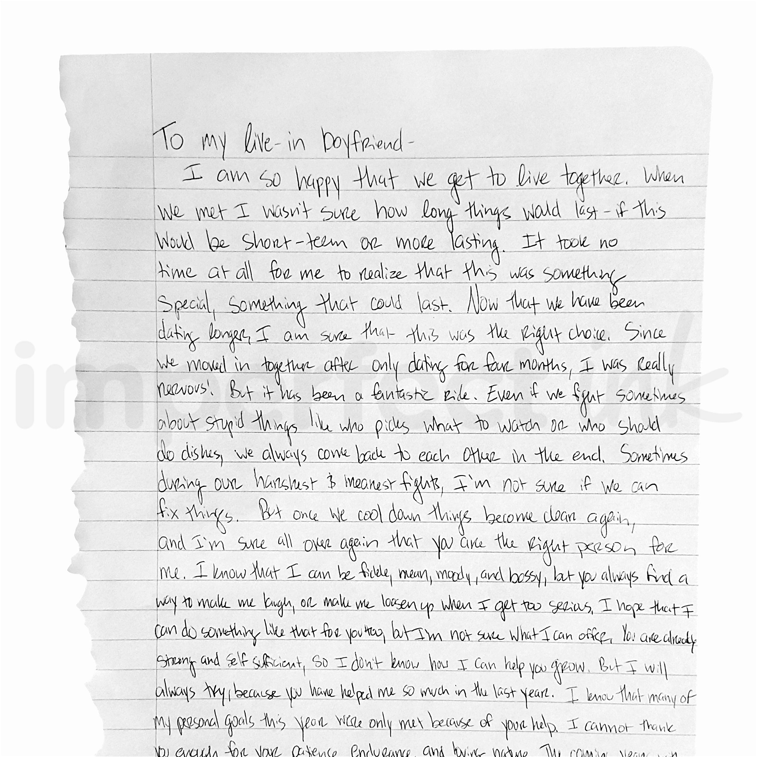 Cute Love Letters For Your Crush