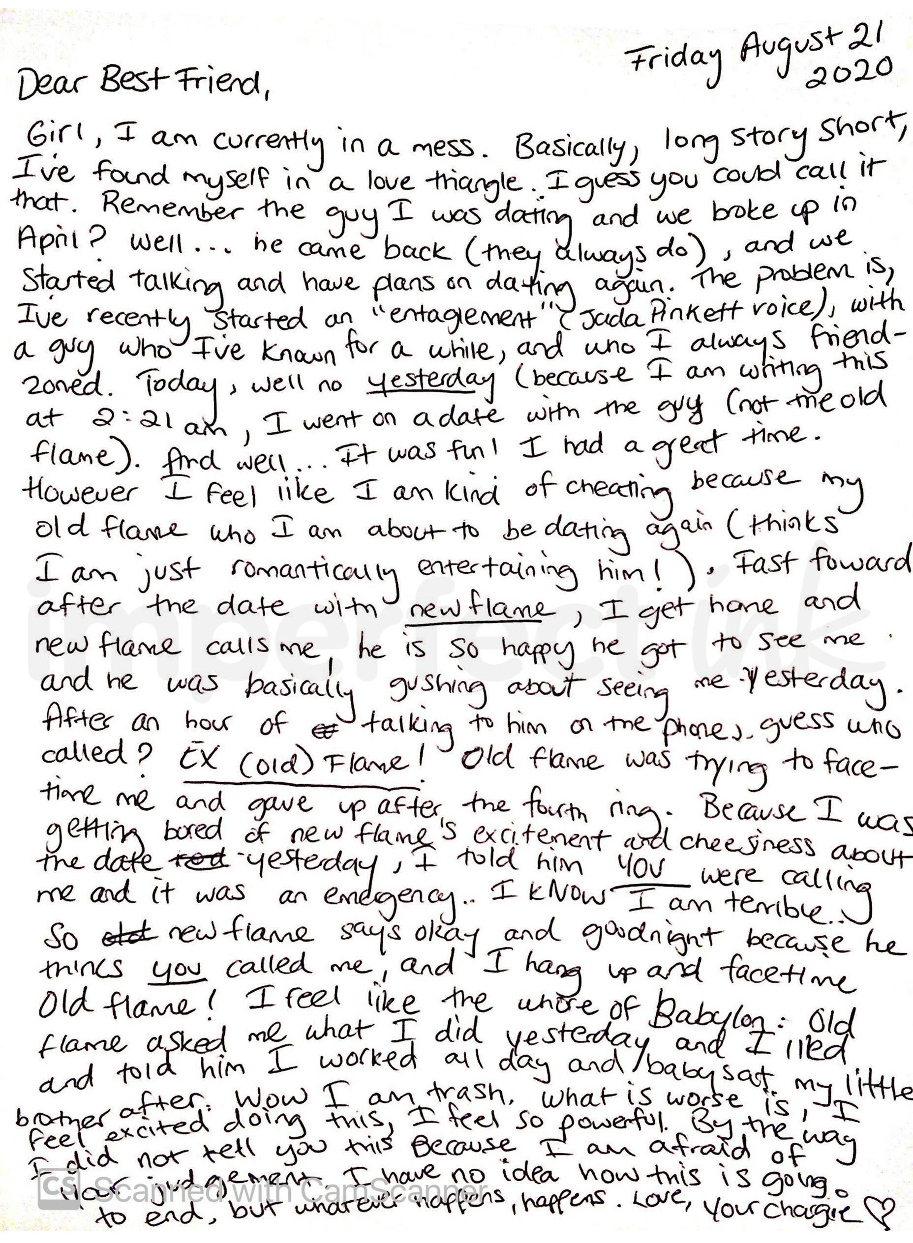 Best Friend Letters For A Girl