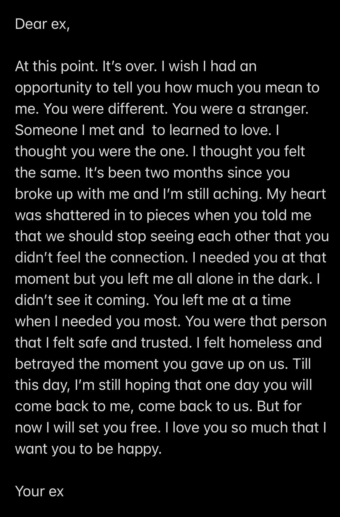 Read Handwritten Betrayal Letters • Imperfect Ink